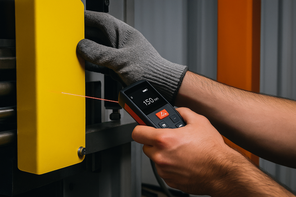 Safe Distance Requirements for Machine Safeguarding Devices